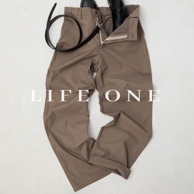 「Life One」日本帝人Solotex【随便造】三色可机洗百搭休闲西裤