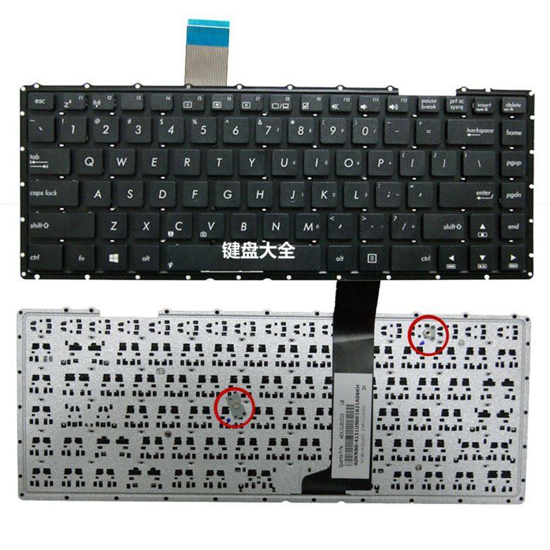 。华硕 X401 X401E X401A X401U F401A F401U F401E W40C R412V键_虎窝淘