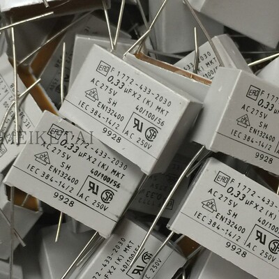 F1772 安规电容275v 250v 0.33uF  X2 334K VISHAY ERO脚距22.5mm