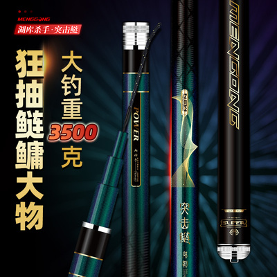 鲢鳙专用一竿双稍大钓重