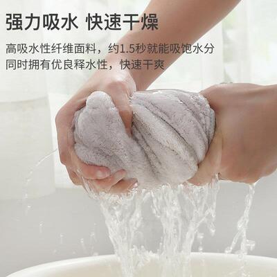 件浴巾套干发帽珊瑚绒童YB201023洗澡毛巾三卡通柔软吸水不儿掉毛
