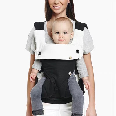 通用ergobaby婴儿背带口水巾二狗吮吸带胸前咬巾双肩纯棉磨牙垫