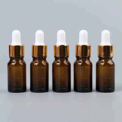 玻璃棕滴瓶精油瓶5 10 15 20 30 50 ml滴管精油瓶调配瓶分装瓶