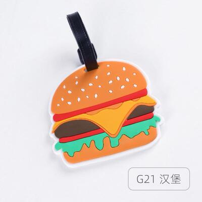 Luggage strap travel tag boarding pass cartoon tag check tag