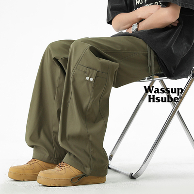 美式潮流大口袋工装裤男