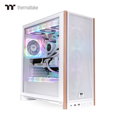 TT钢炼S370WS侧透atx机箱