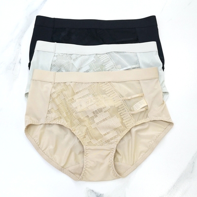 芬铂女士蕾丝舒适透气中腰平角裤FW3109K搭配FW3109H FW3109J文胸