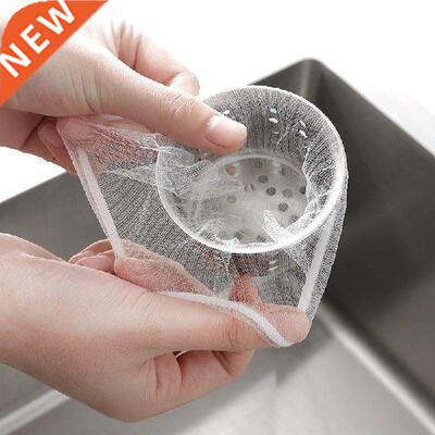 Newest 100pcs Sink Filter Mesh Kitchen Trash Bag Prevent