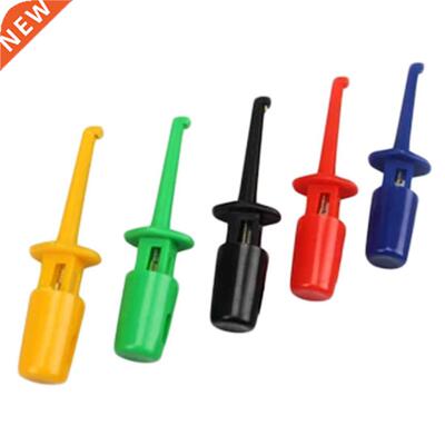 10pcs Multimeter Lead Wire Kit Test Hook Clip Mini Test Prob