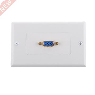 VGA HDMI Wall Faceplate with Fly Lead Female to Female Exten