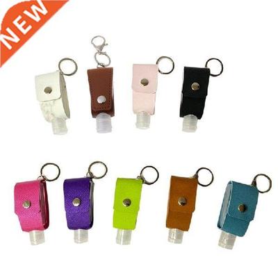 PU Hand Sanitizer Keychain Holder Refillable Containers