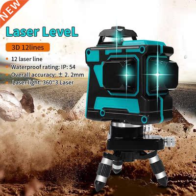 4D 360° 12 Line Self Leveling Horizontal And Vertical Cr