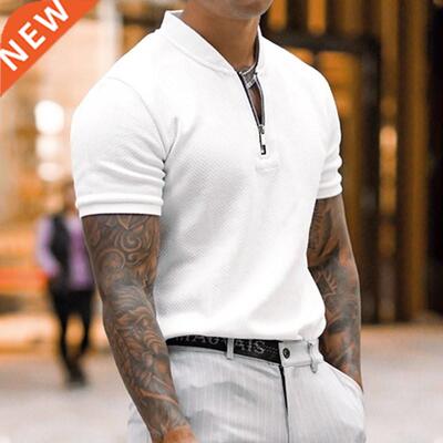 white Man Graphic T Shirt men t shirts top Slim for tees