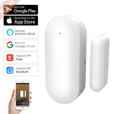 Tuya Smart WiFi Door Sensor Smart Door Open/Closed Detectors