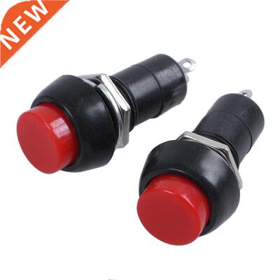 2pcs 2Pin SPST OFF-(ON) N/O Momentary Push Button Switch Nor