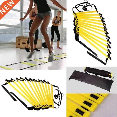 Agility Speed Ladder Stairs Nylon Straps Training Ladders Ag