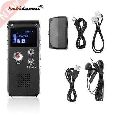 kebidumei Professional 8GB Digital Audio Voice Recorder