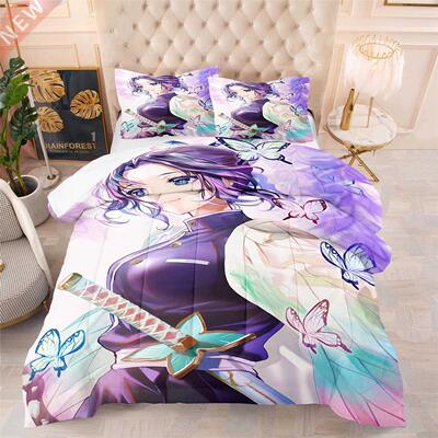 Anime Demon Slayer Kochou Shinobu Kamado Nezuko Cosplay Duve