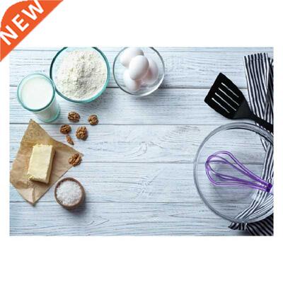 Nitree Photography Props Wood Grain Board Food Baking Backdr