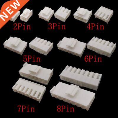 50Pcs White VH 3.96 3.96mm Pitch 2/3/4/5/6/7/8 Pin Shell Hou