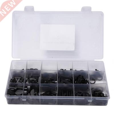 450Pcs Semicircle Key Spring Pin Clip Spring E-Clip Kit 适用