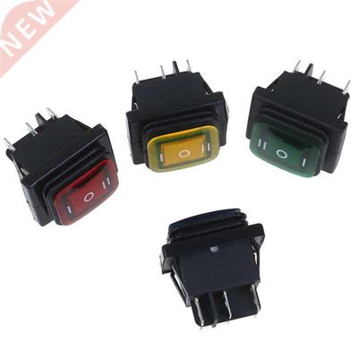 1PC Sale New 0A/250V 6Pin Waterproof Auto Boat Toggle Rocke
