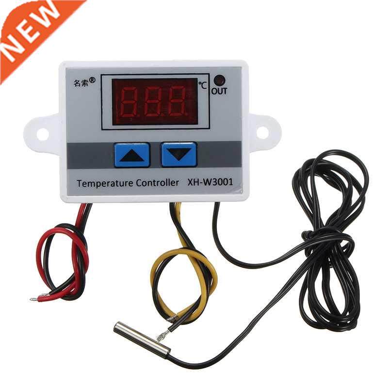 220V LED Temperature Controller 10A Thermostat Control with_虎窝淘