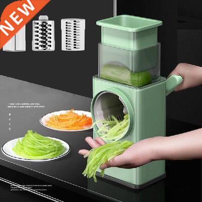 3 In 1 Round Cutter Manual Vegetable Slicer Multifunction