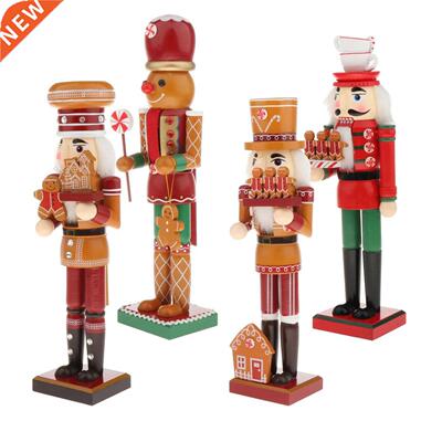 Christas Wooden Walnut Nuts Hoe Decoration Walnut Soldier