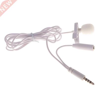 Tie Clip Lapel Lavalier Mic Microphone for phones PC Audio R
