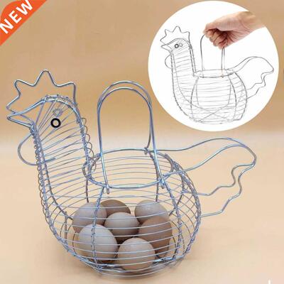 Egg Storage Baskets Kitchen Organizer Stand Hanging Handle