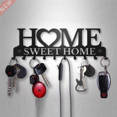 Creative Hook Rack Multifunctional Iron Art Wall-mounted