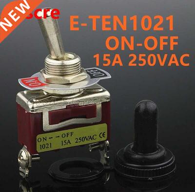 Free Shipping 1PCS E-TEN1021 15A 250VAC 2PIN ON-OFF1 Toggle