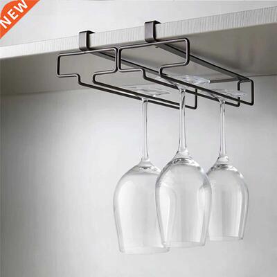 Wine Glass Holders Upside Down Drain Punch-free Wire
