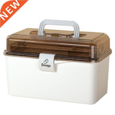 Plastic Medicine Organizer Large Capacity Medicial Chest