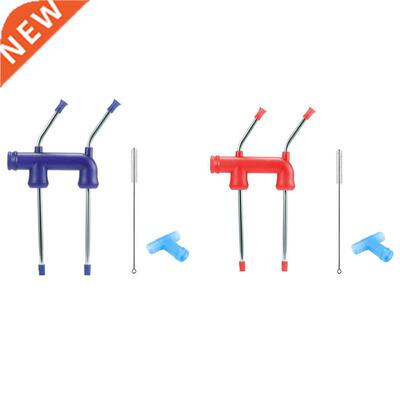 Double Beer Snorkel,Beer Bong,Drink Beer Funnel,Beer Wine