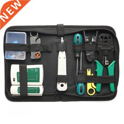 14pcs/Set RJ11 RJ45 RJ12 Cable LAN Tester Crimp Plier Crimpe
