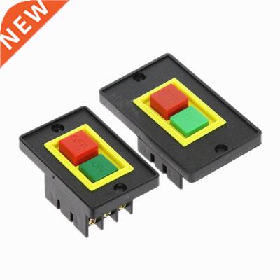 1Pcs AC 380V 2KW I/O On Off art op Push Button Switch 6