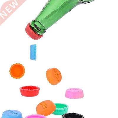 12Pcs Reusable Silicone Beer Bottle Stopper Bottle Caps