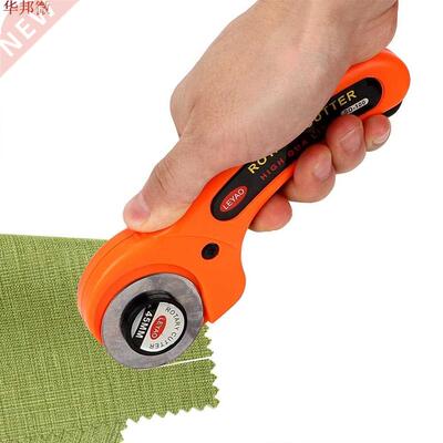 45mm Rotary Cutter Premium Quilters Sewing Cuts Fabric Leath