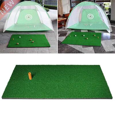 0x60cm Golf Practice Mat Cage Grass Pad Swing Golf Training