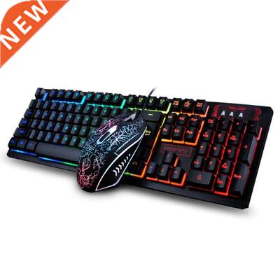 Mechanical Keyboard Wired Backlit Gaming Keyboard 104 Key An