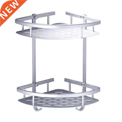 Shelf Space Aluminum Bathroom Double-Layer Shower Gel