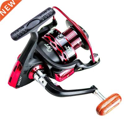 Carrete de pesca giratorio de Metal, rueda Superior 12BB par