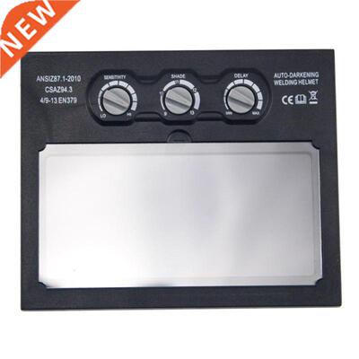 Solar Auto Darkening Filter Welder Goggles LCD Solar Lens He
