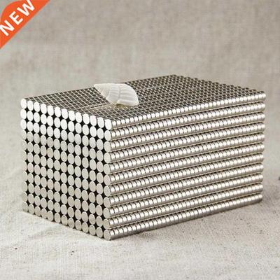 50Pcs 4x2mm Round Shape Rare Earth Neodymium Super Strong Ma