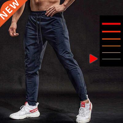 BNTUOSH Breathable Elastc Sport Pants Mens Runnng Pant Z