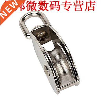 M50 Single Wheel Swivel Katrol Blok 400 kg (Zilver)