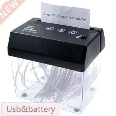New Mini Portable USB Paper Shredder Machine Electric Cutter