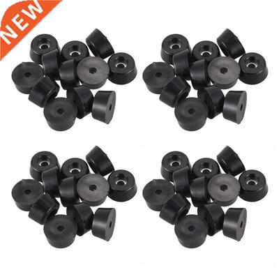 Furniture Non-Slip Tapered Rubber Feet Washer 22mm x 10mm 48